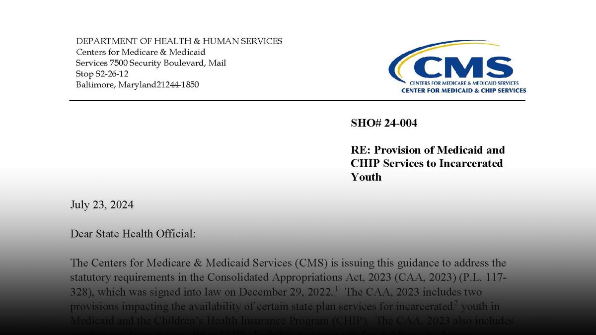 Medicaid and Corrections | National Reentry Resource Center