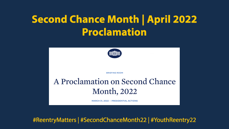 Second Chance Month | National Reentry Resource Center