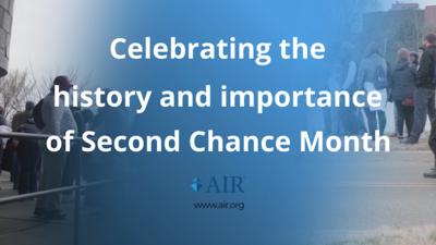 Celebrating the History and Importance of Second Chance Month ...